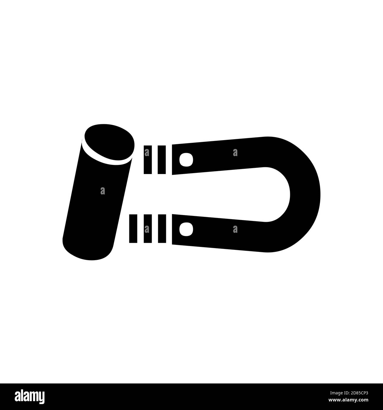 Recycling steel symbol icon Stock Photo - Alamy