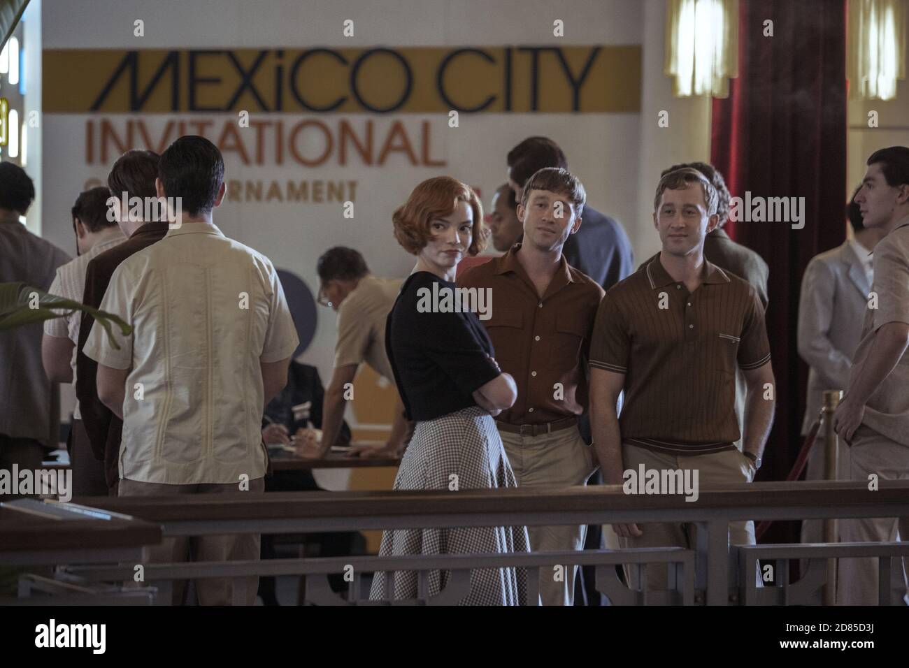 Anya Taylor-Joy, Matthew Dennis Lewis, Russell Dennis Lewis, "The Queen ...