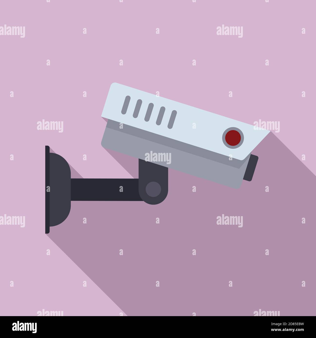 Airport security camera icon, flat style Stock Vector Image & Art - Alamy