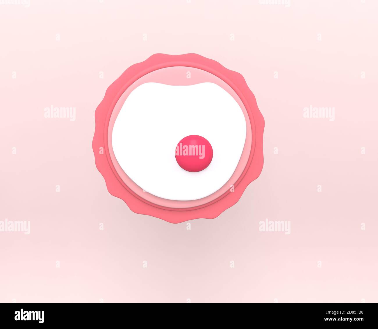 Ovule, female fertility cell. Oocyte. Woman reproductive system ...