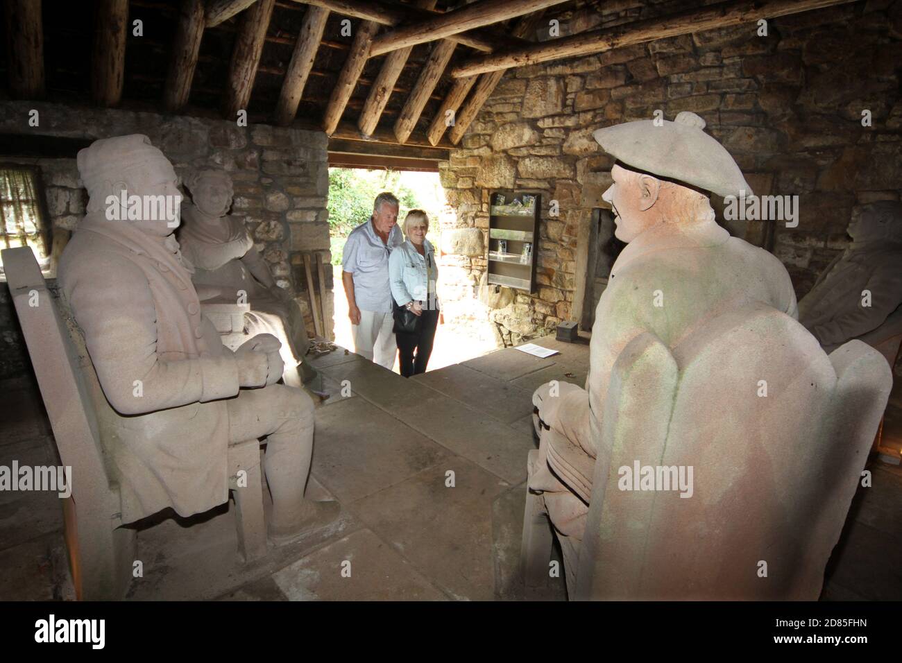 Kirkoswald, Ayrshire Scotland Souter Johnnies Cottage. Cared for by the ...