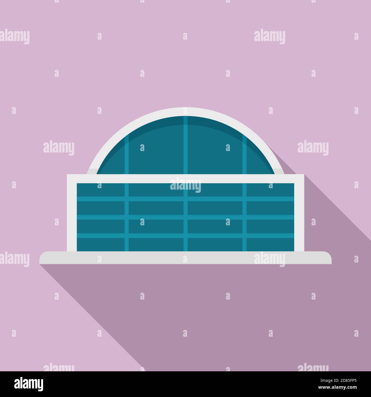 Airport glass building icon, flat style Stock Vector Image & Art - Alamy