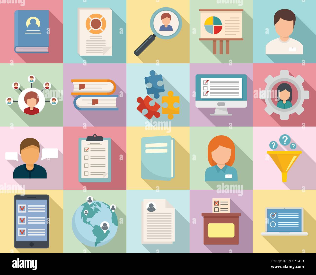 History quiz Stock Vector Images - Alamy