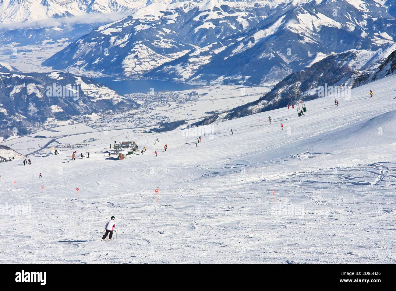 Ski resort of Kaprun, Kitzsteinhorn glacier. Austria Stock Photo - Alamy