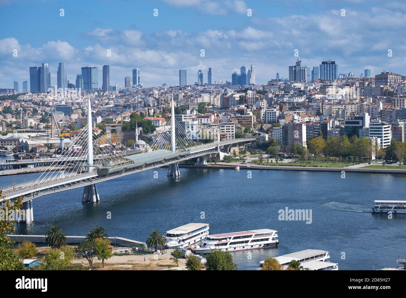 Border Europe Asia Istanbul Turkey High Resolution Stock Photography ...