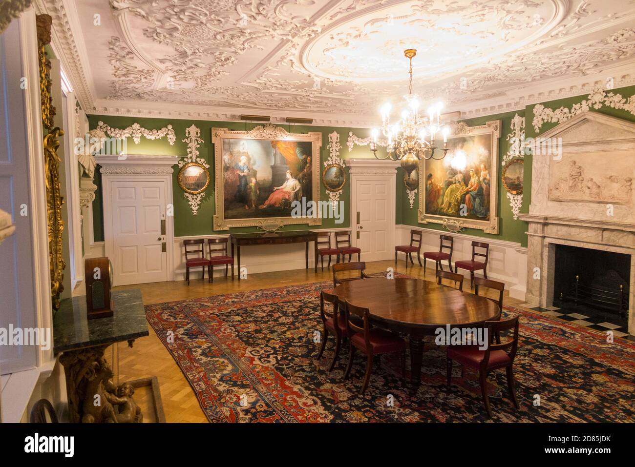The Court Room inside the Foundling Museum, 40 Brunswick Square ...