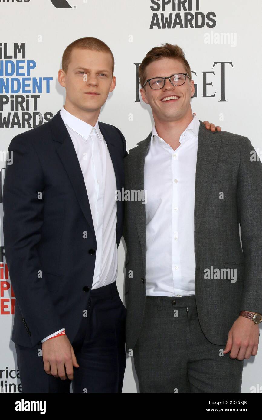 LOS ANGELES - FEB 25: Lucas Hedges, brother at the 32nd Annual Film ...