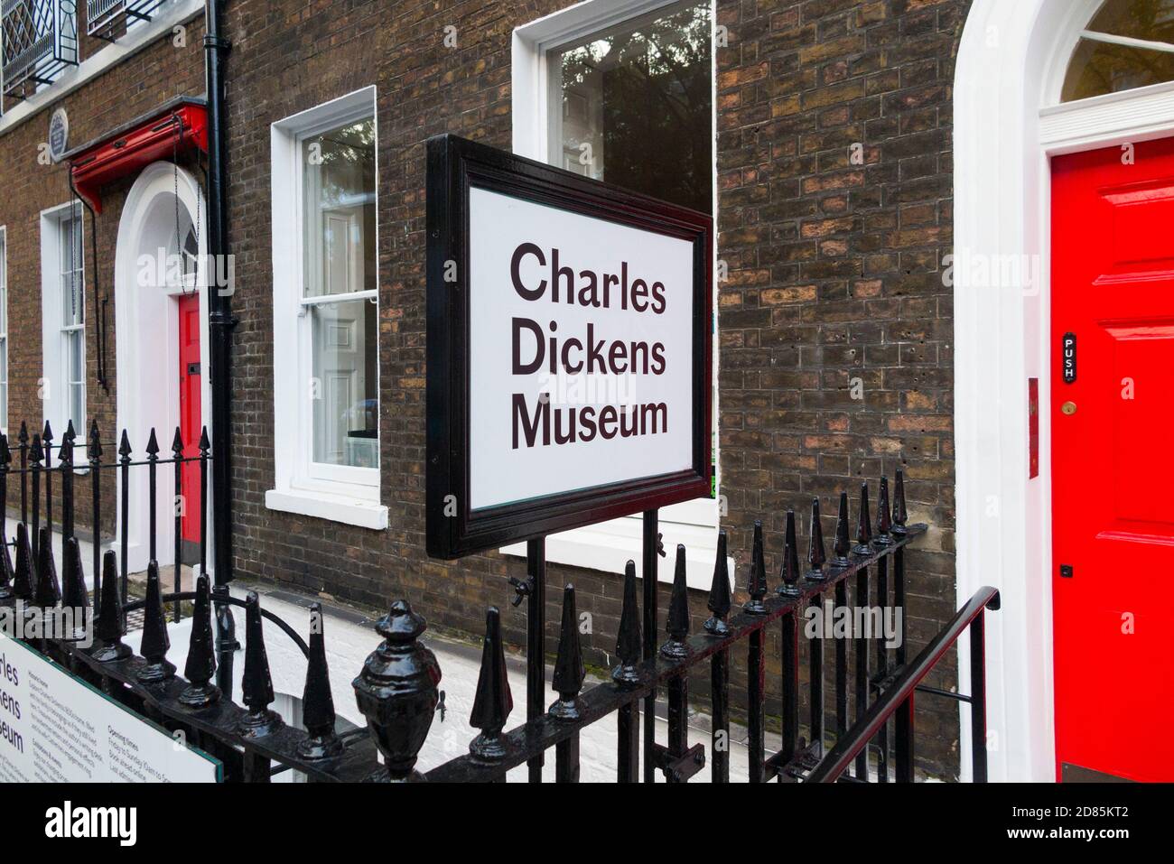 The Charles Dickens Museum and Georgian town house where the famous ...