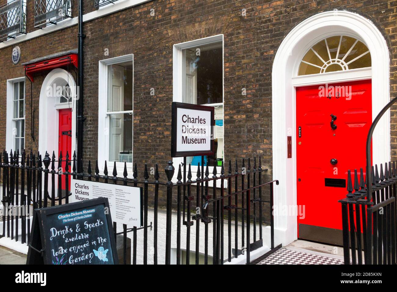 The Charles Dickens Museum and Georgian town house where the famous ...