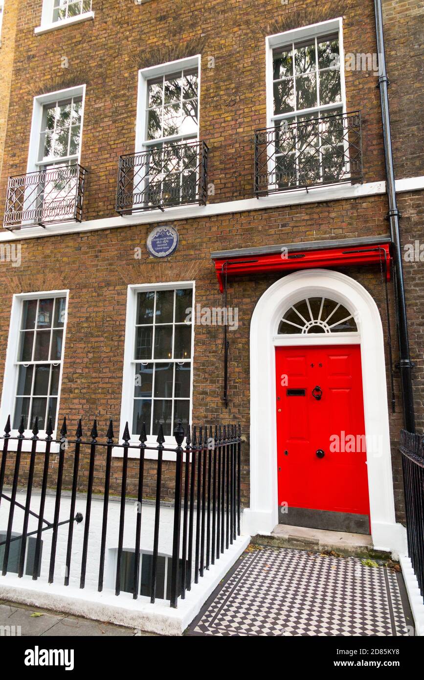 The Charles Dickens Museum and Georgian town house where the famous ...