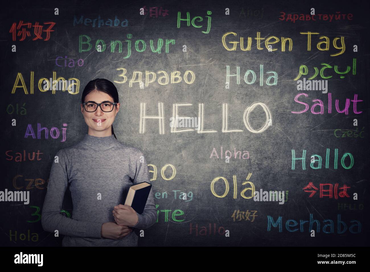 College student speech classroom hi-res stock photography and images ...