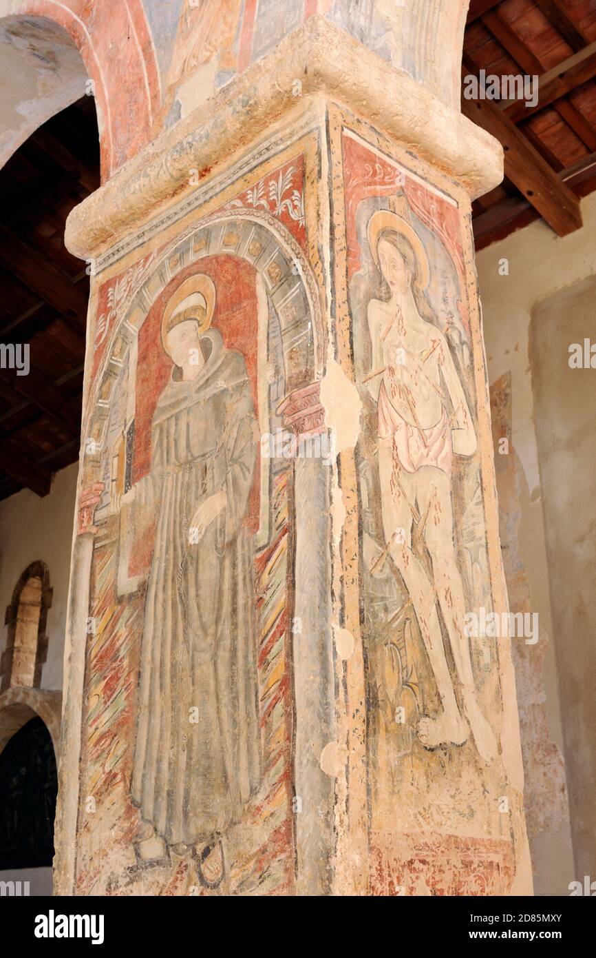 Sanctuary of Santa Maria di Anglona, Tursi, Basilicata, Italy Stock ...