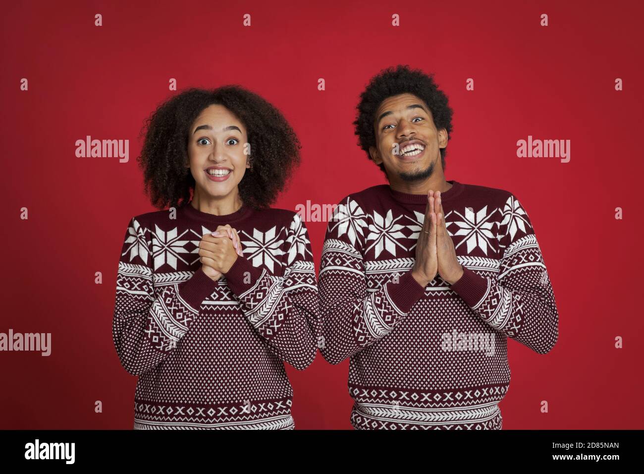 Good luck and great wish for New Year and Christmas Stock Photo - Alamy