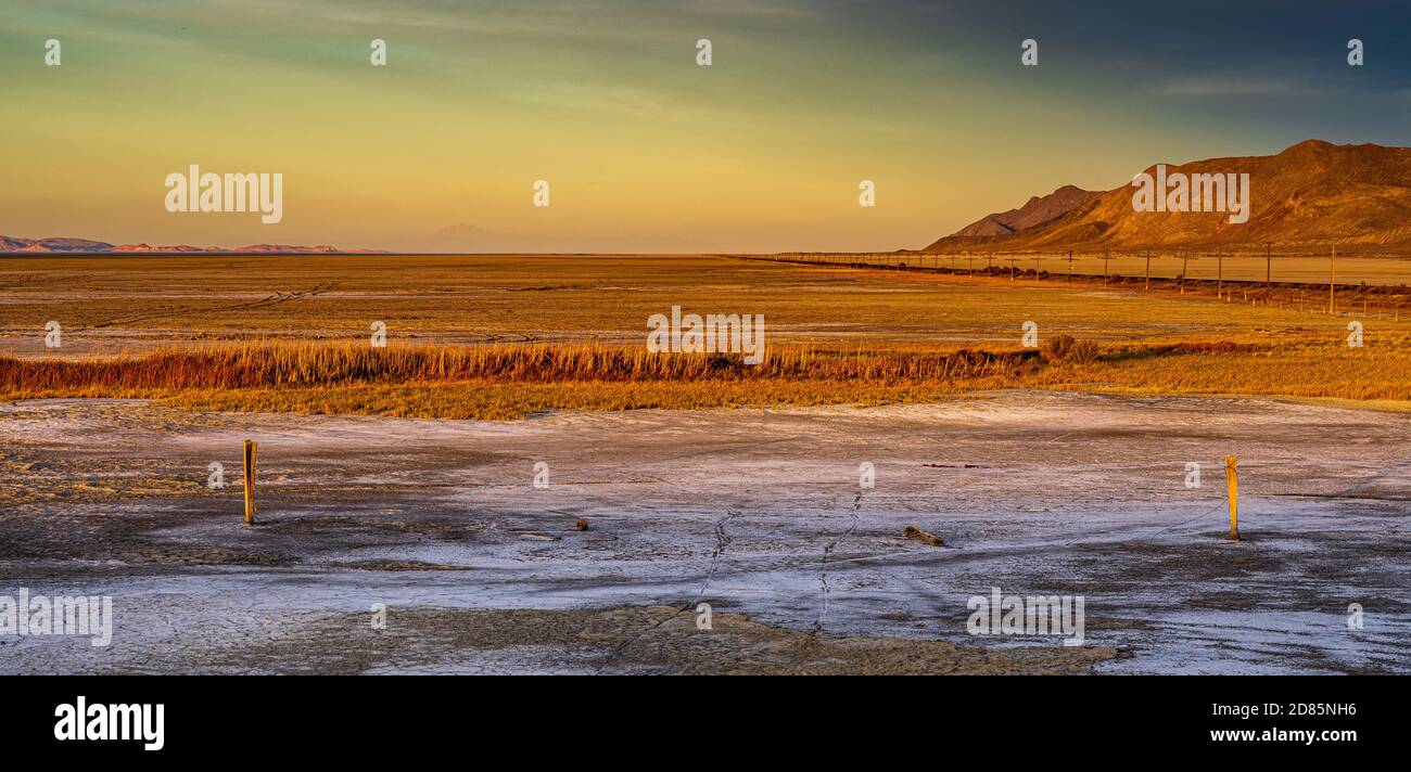 Image of the Nevada Desert Stock Photo - Alamy