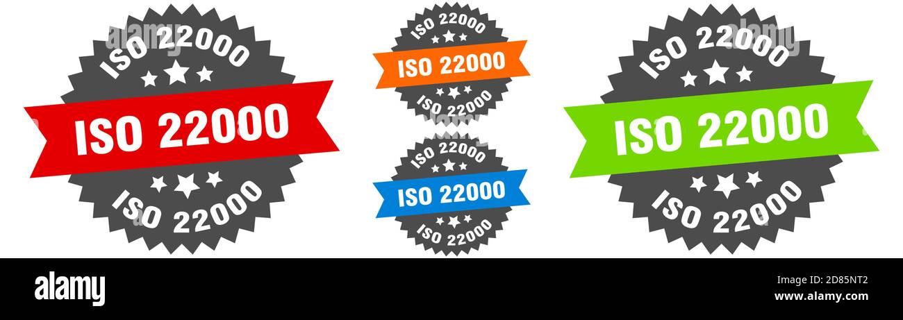 iso 22000 sign. round ribbon label set. Stamp Stock Vector Image & Art ... iso 22000 sign. round ribbon label set. Stamp Stock Vector Image & Art ...