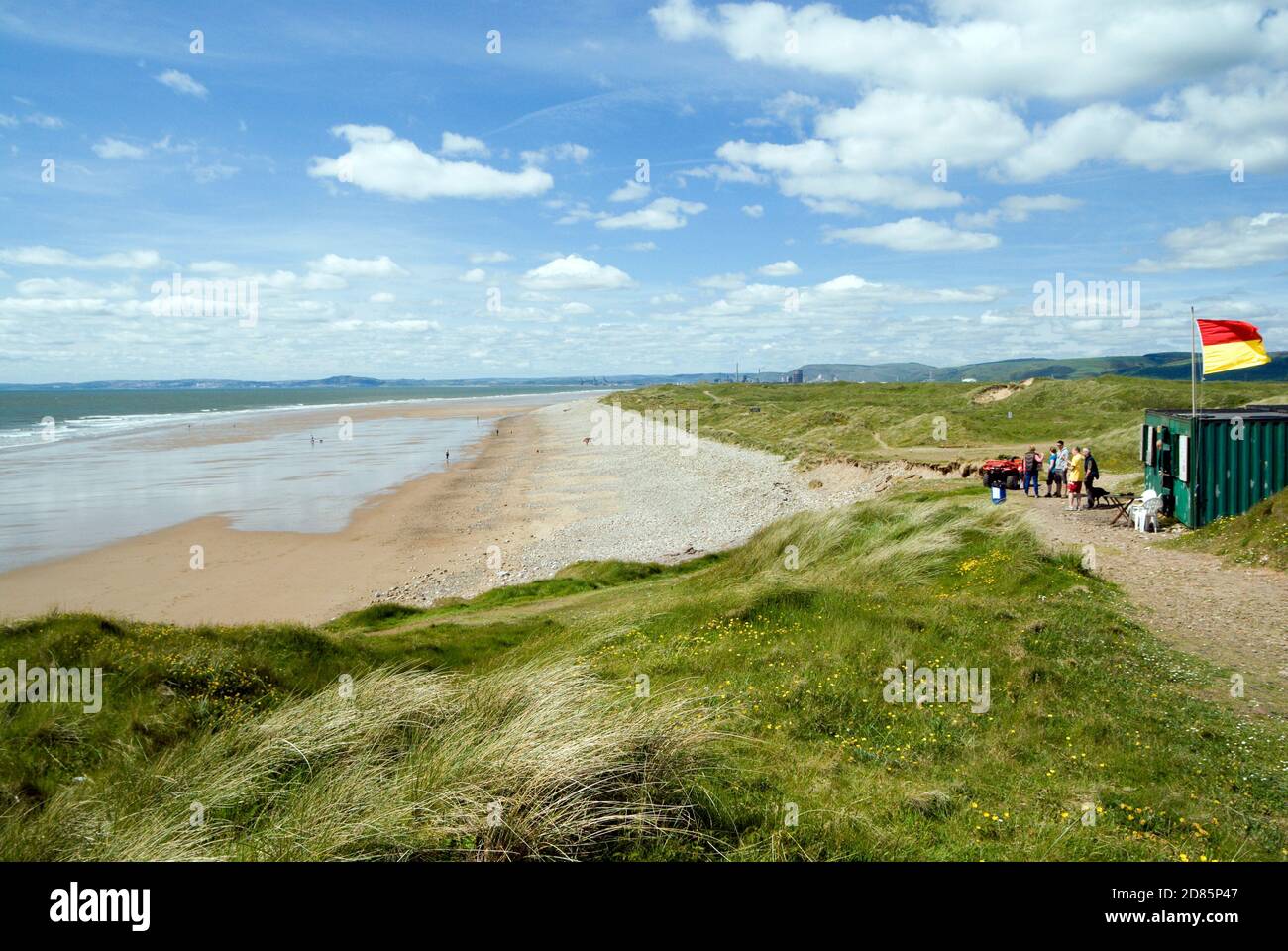 Sker Sands, Kenfig near Porthcawl, South Wales, UK Stock Photo - Alamy
