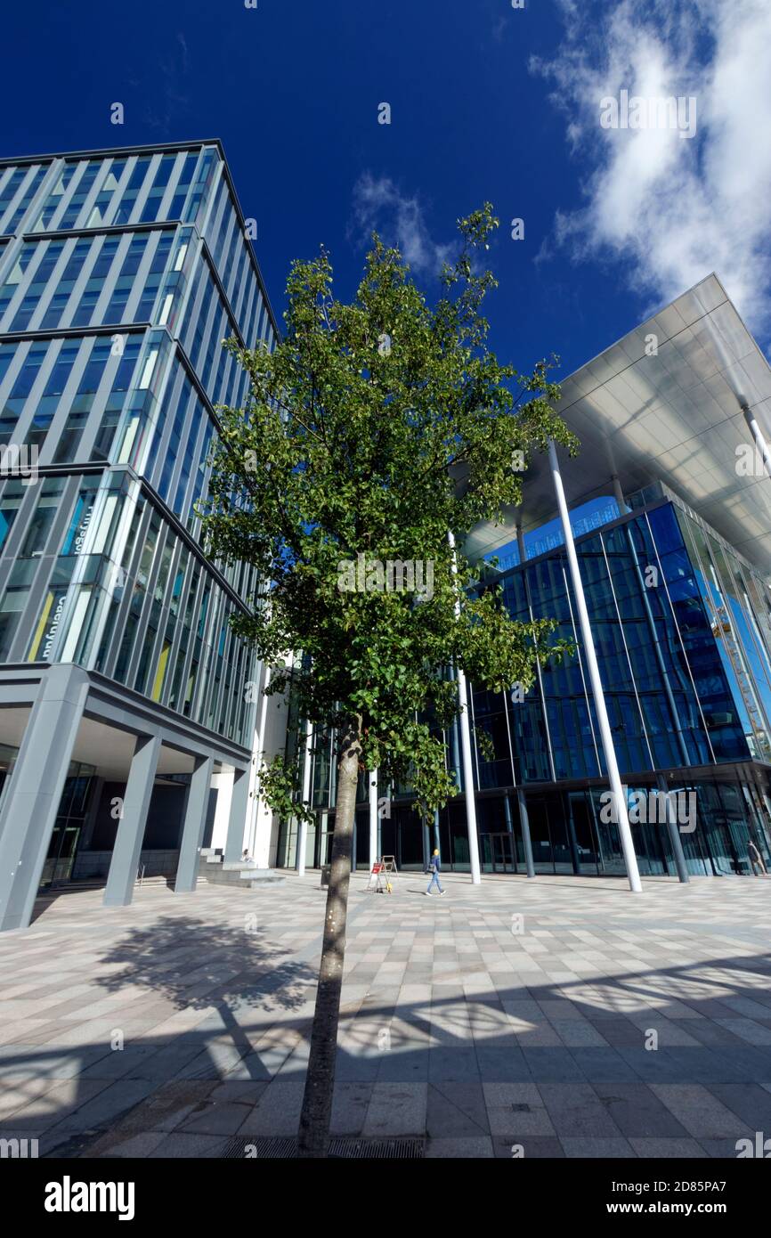New BBC headquarters, Central Square, Cardiff, Wales Stock Photo - Alamy