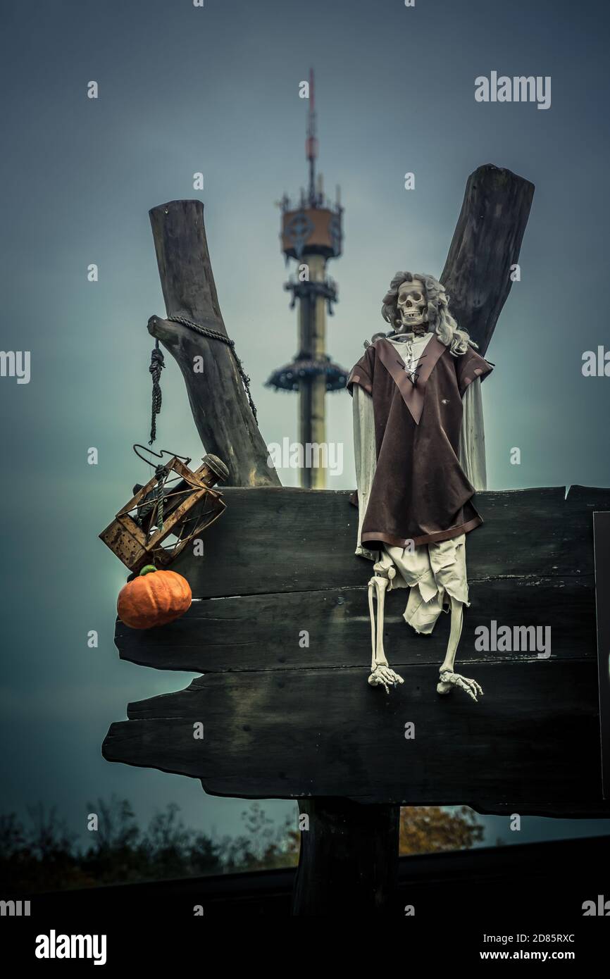 Soltau, Germany. 24th Oct, 2020. The Heide Park Resort in Soltau ...