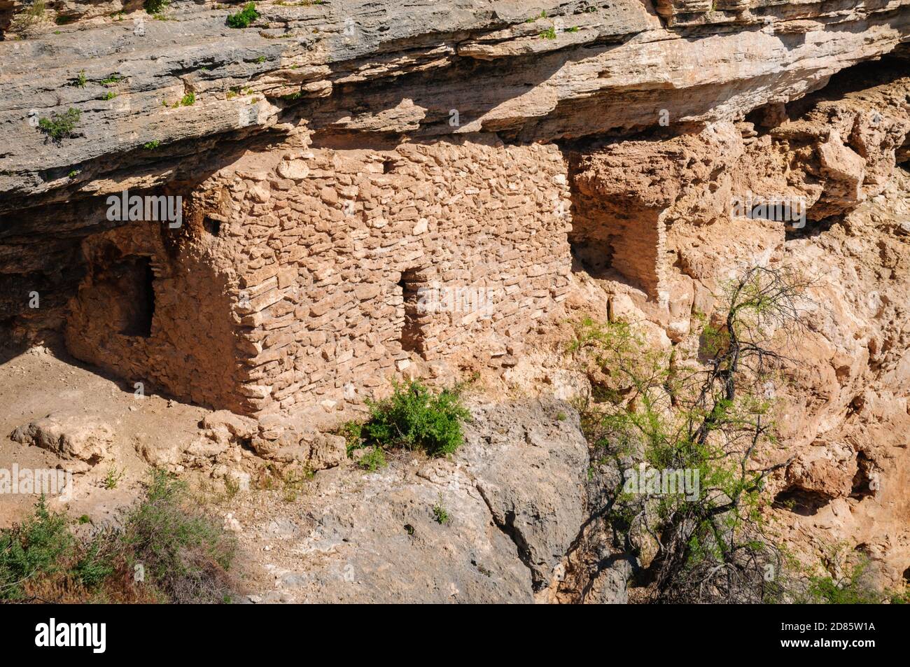 Montezuma Well unit of Montezuma Castle National Monument Stock Photo ...