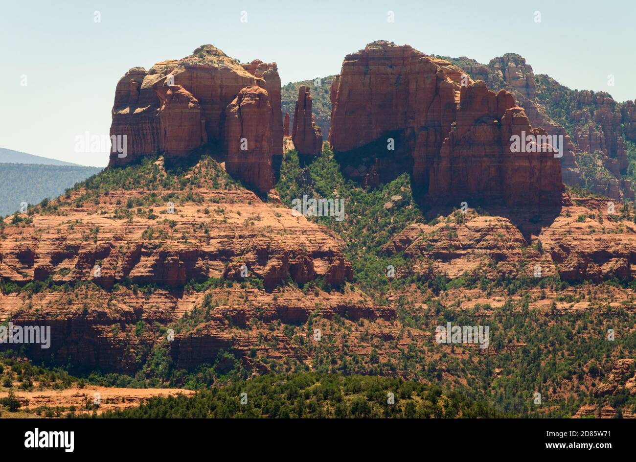 Landscape, Desert Buttes at Sedona, Arizona Stock Photo - Alamy