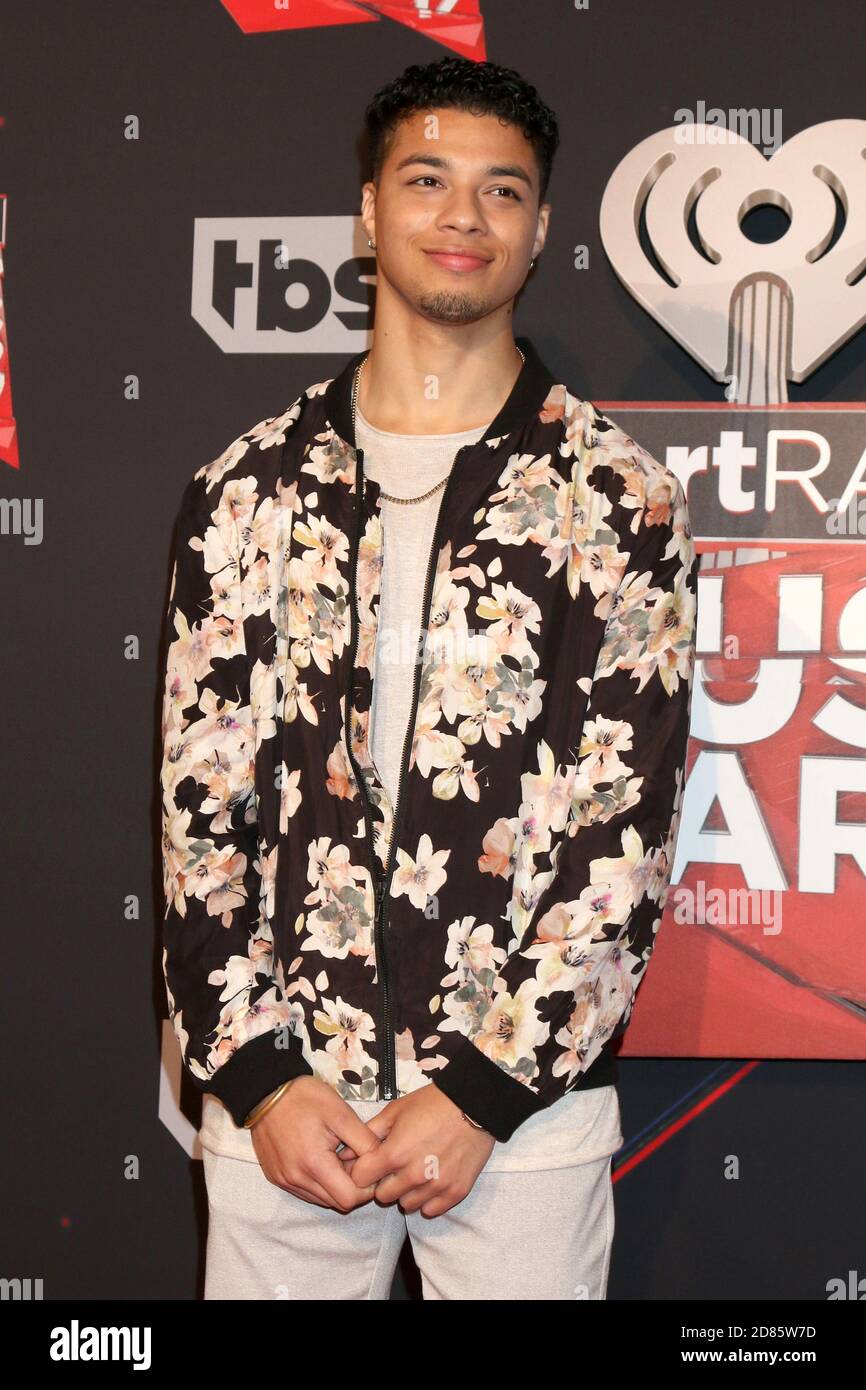 LOS ANGELES - MAR 5: Marcus Perez at the 2017 iHeart Music Awards at ...