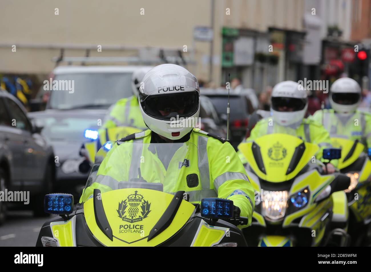 Troon, Ayrshire Scotland, 19 June 2019.The annual Glasgow Taxi Parade ...
