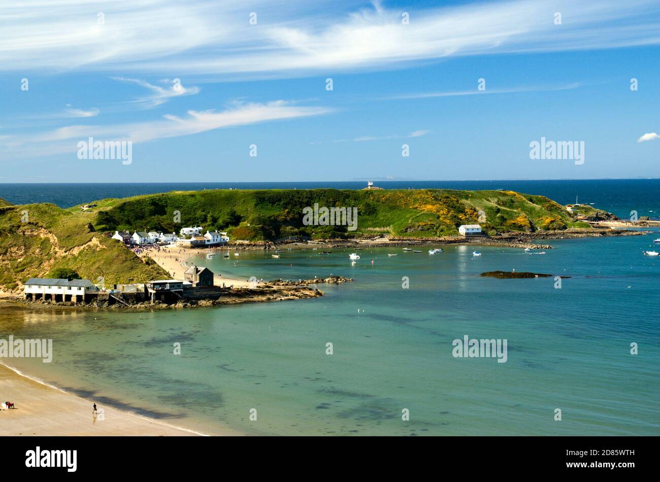 Porth Dinllaen, Nefyn, Lleyn peninsula, Gwynedd, North Wales Stock ...