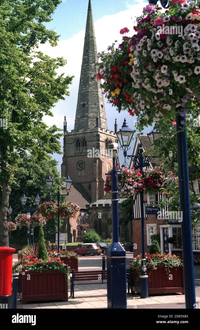 Solihull The High Street Stock Photo - Alamy