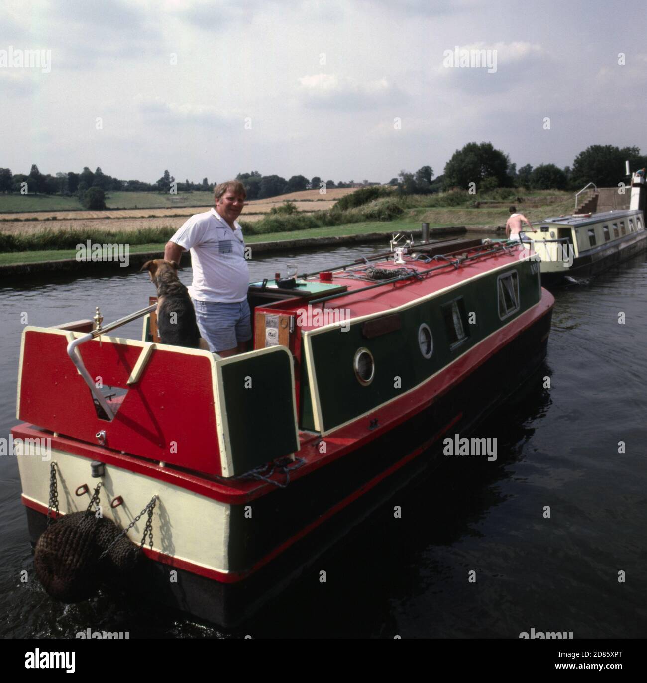 Activity at Knowle Locks Solihull Stock Photo - Alamy