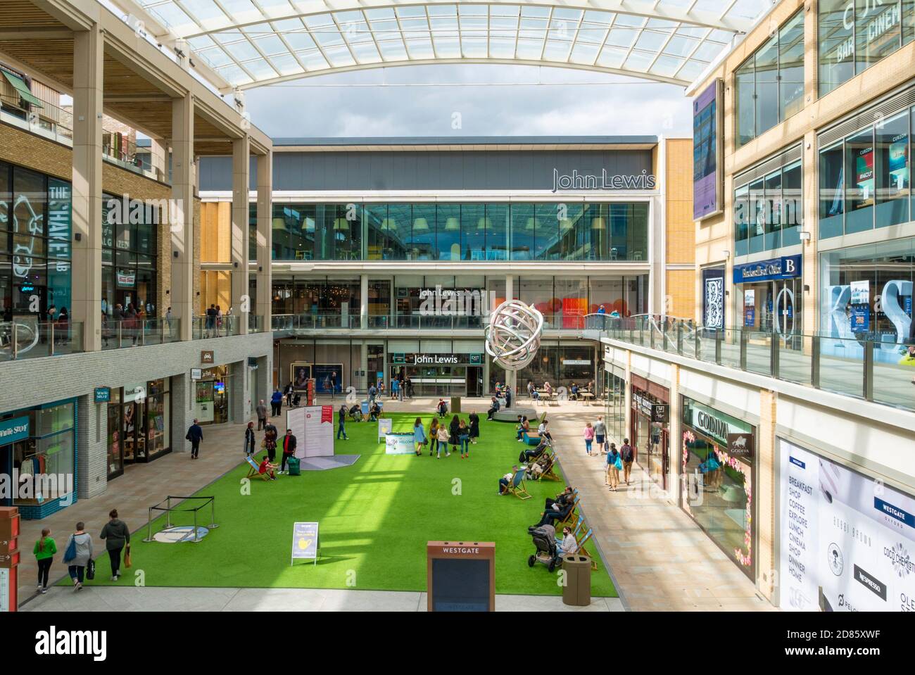 Oxford Westgate Shopping Centre Uk High Resolution Stock Photography ...