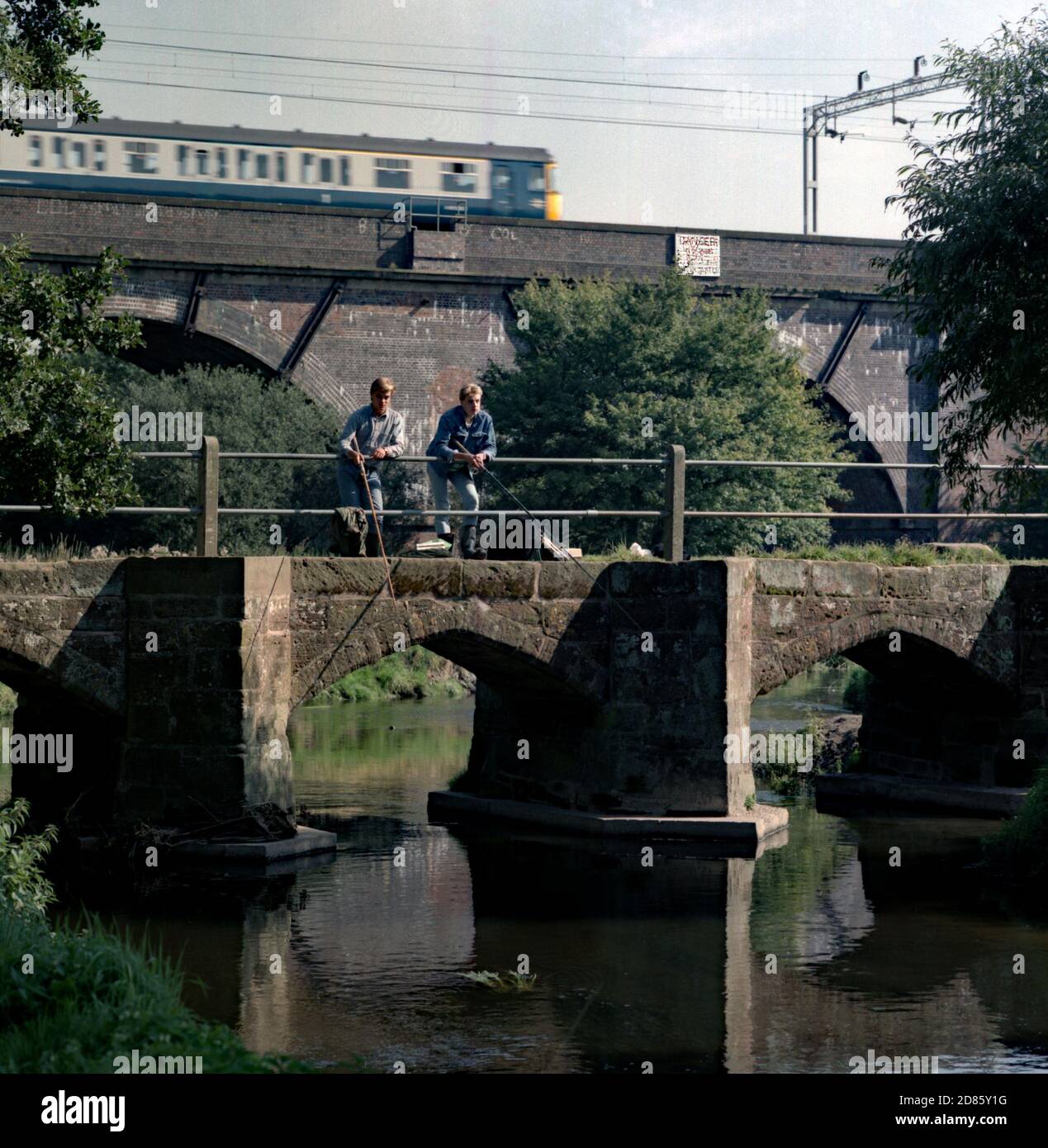 Ancient packhorse bridge Hampton in Arden Solihull Stock Photo - Alamy