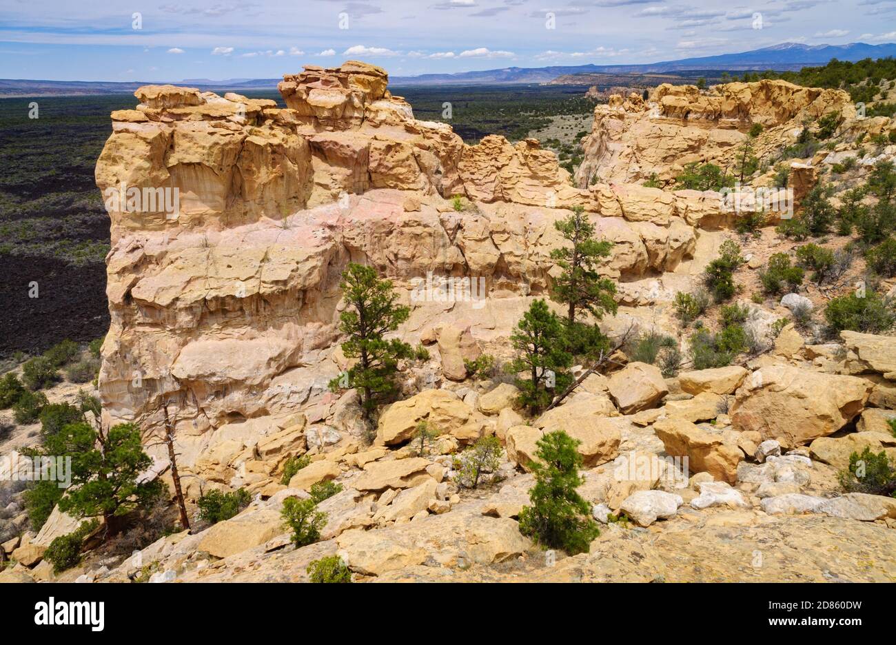 El Malpais National Monument Stock Photo - Alamy