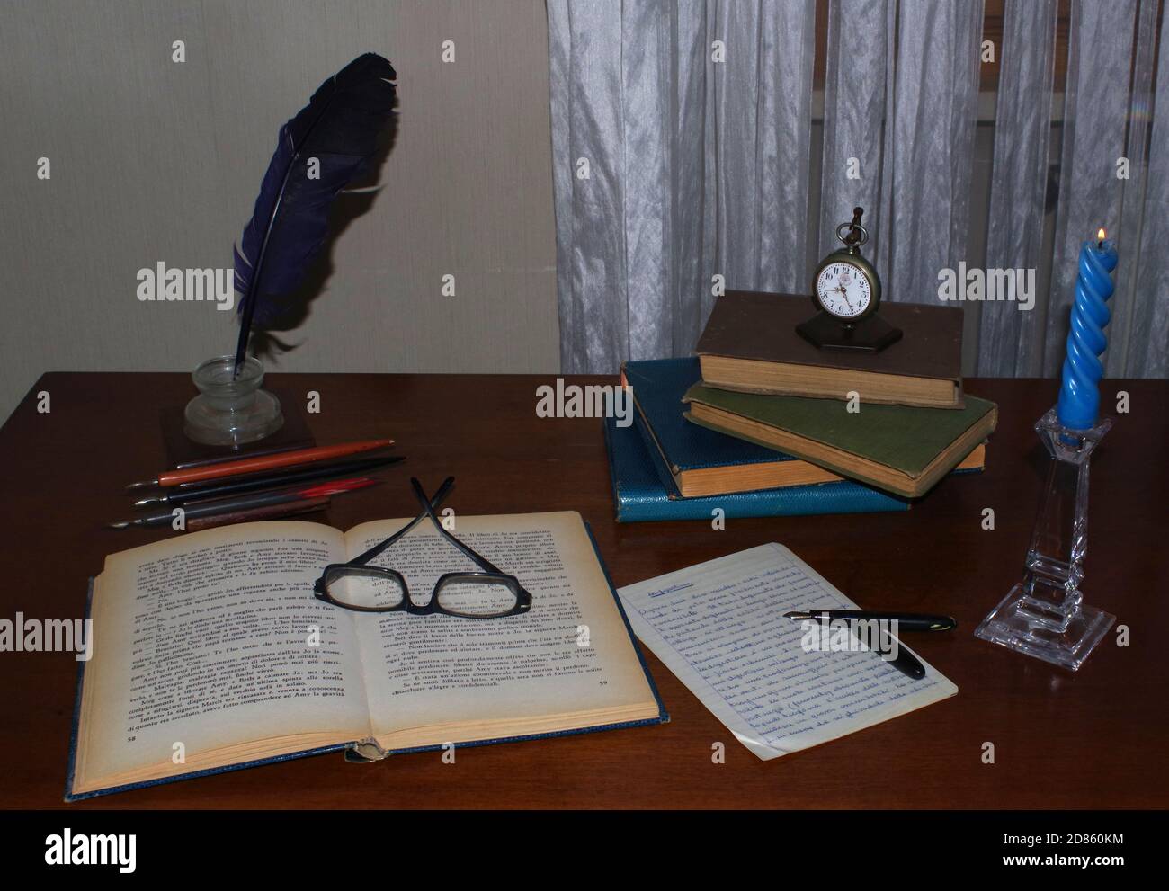 Reading desk ancient hi-res stock photography and images - Alamy