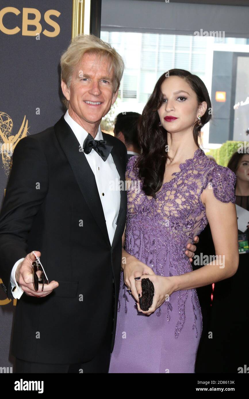 LOS ANGELES - SEP 17: Matthew Modine, Ruby Modine at the 69th Primetime ...