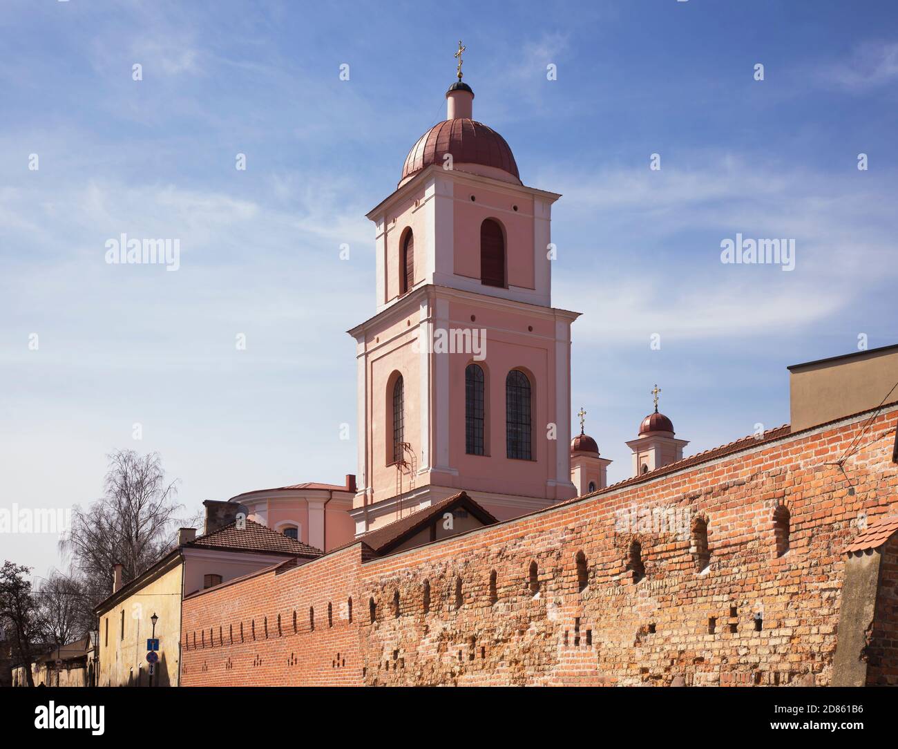 Church of Holy Spirit in Vilnius. Lithuania Stock Photo - Alamy