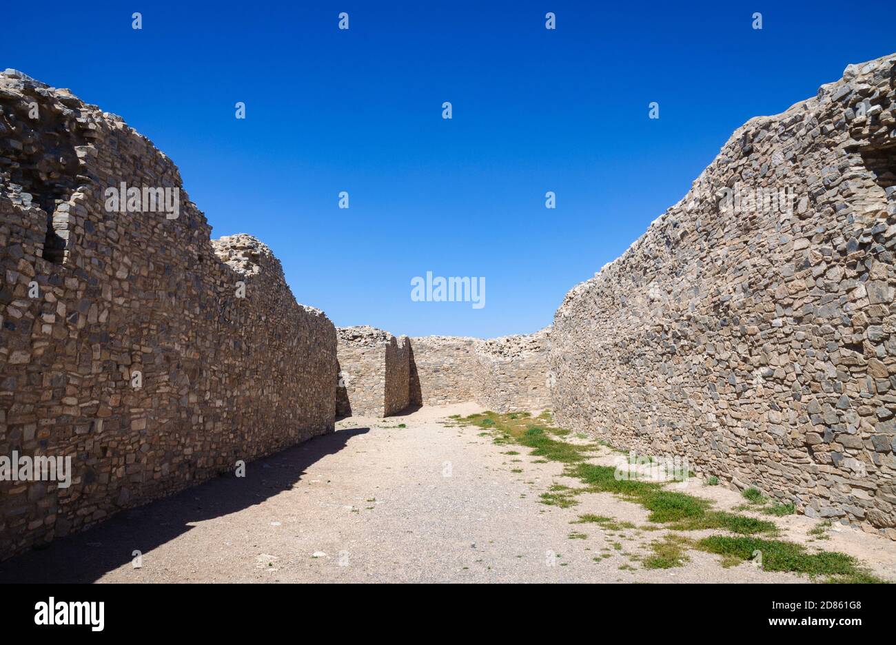 Gran Quivira Ruins at Salinas Pueblo Missions National Monument Stock ...