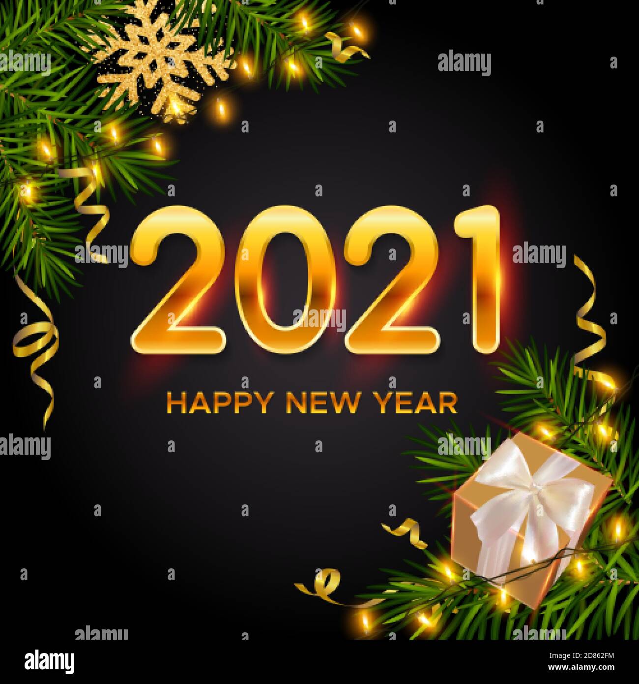 New years gifts on Stock Vector Images - Alamy