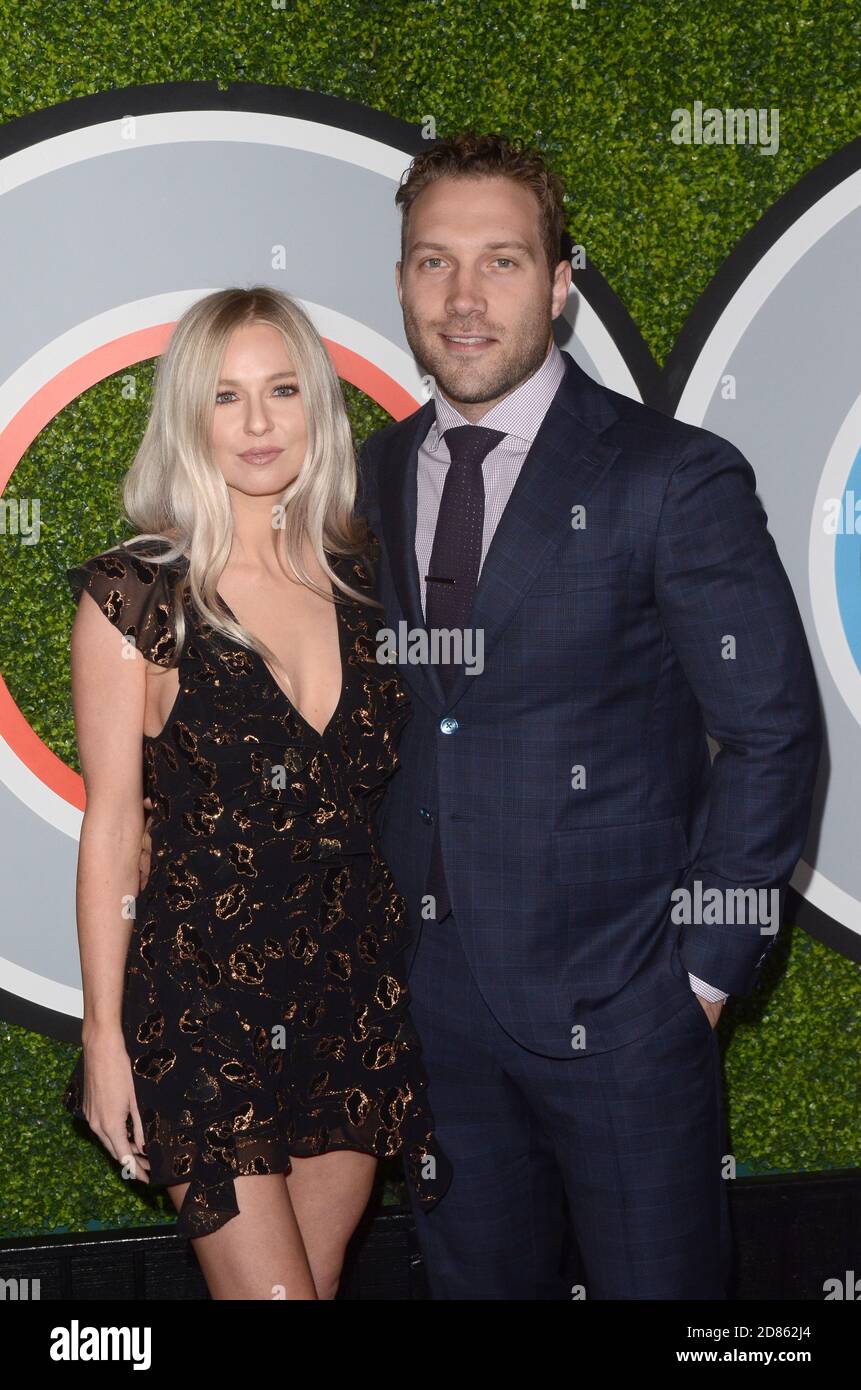 LOS ANGELES - DEC 7: Mecki Dent, Jai Courtney at the 2017 GQ Men of the ...