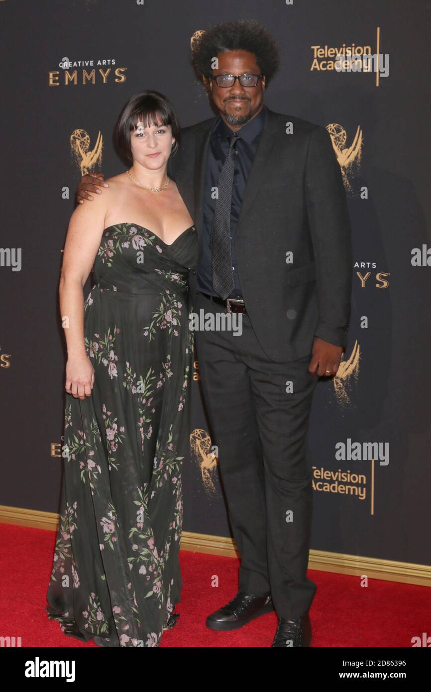 LOS ANGELES - SEP 9: Melissa Bell, W. Kamau Bell at the 2017 Creative ...