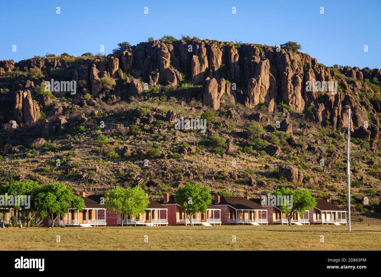 Fort Davis National Historic Site Stock Photo - Alamy