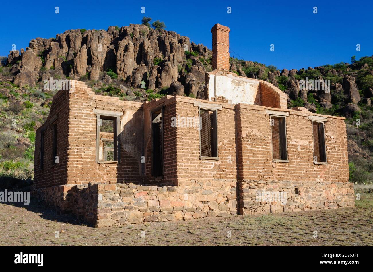 Fort Davis National Historic Site Stock Photo - Alamy