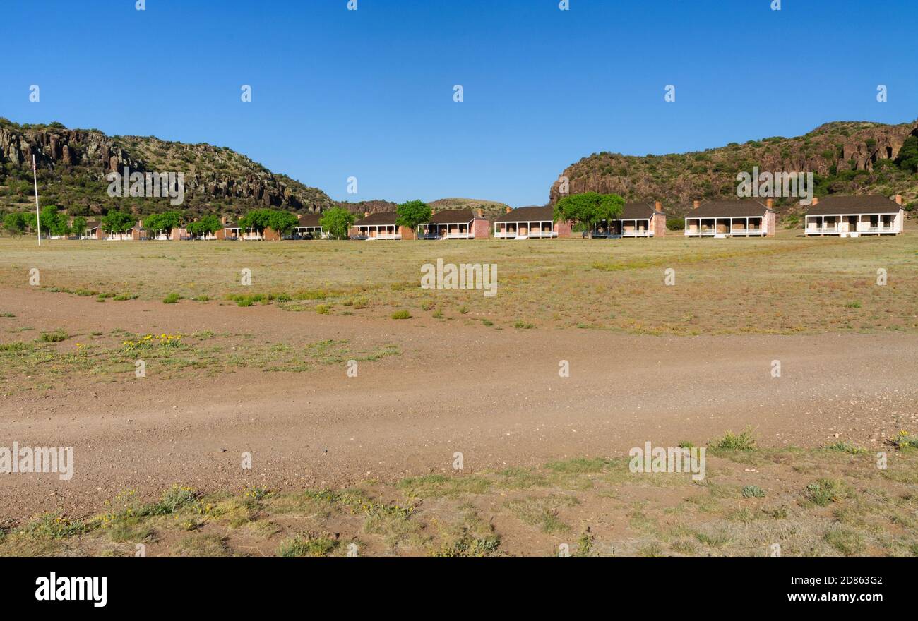 Fort Davis National Historic Site Stock Photo - Alamy