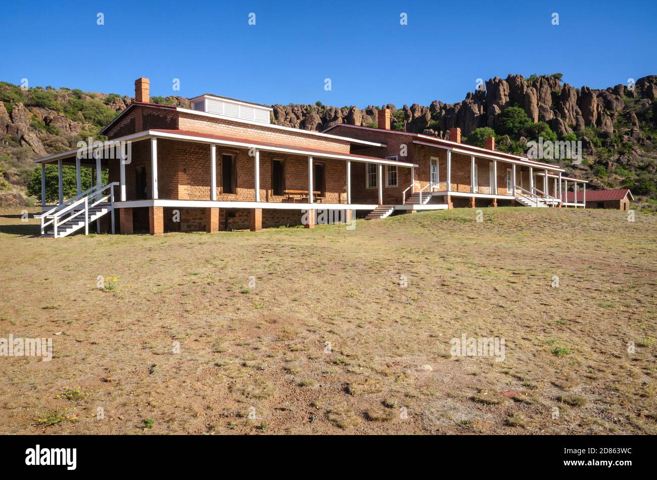 Fort Davis National Historic Site Stock Photo - Alamy