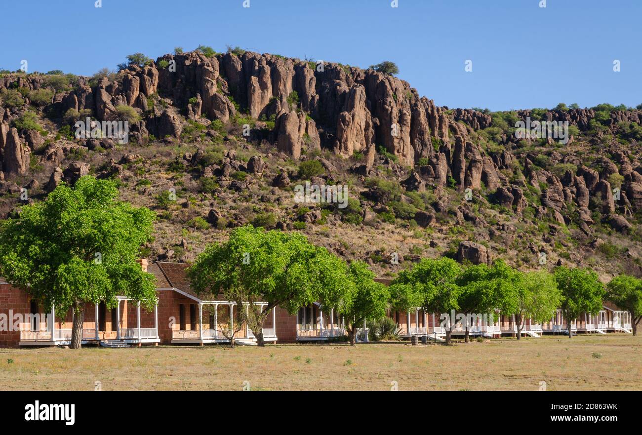 Fort Davis National Historic Site Stock Photo - Alamy