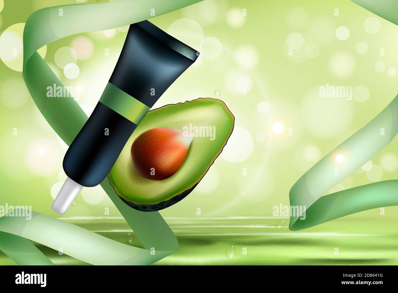 Beauty product ad Stock Vector Images - Alamy