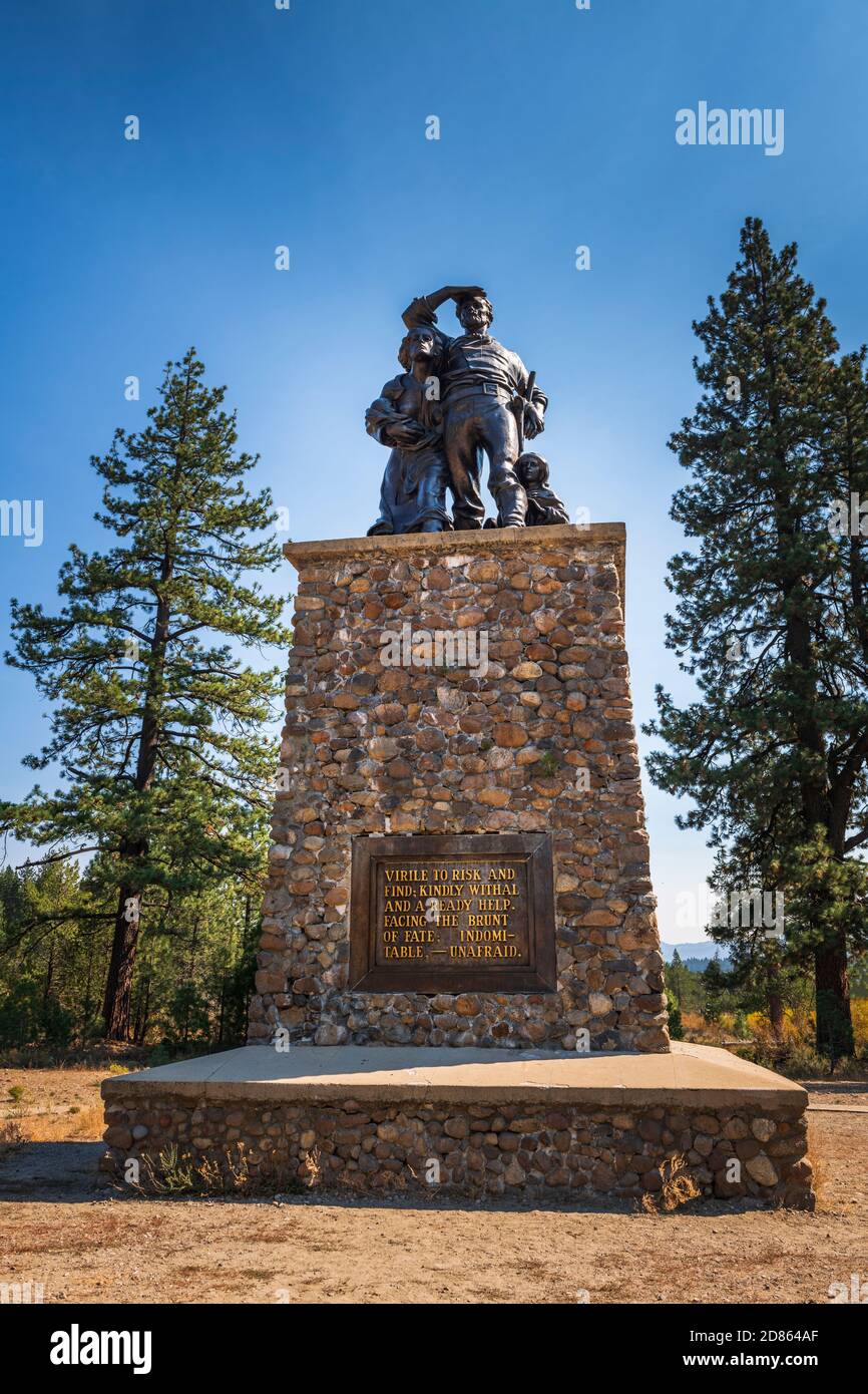 Donner memorial visitor center hi-res stock photography and images - Alamy