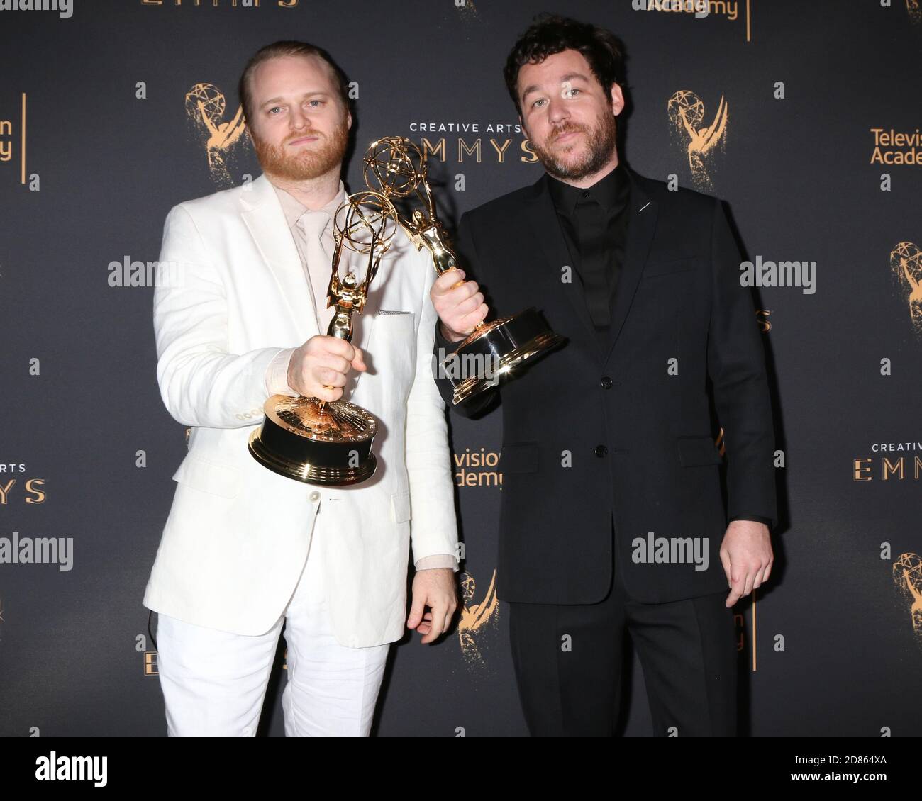 LOS ANGELES - SEP 9: Michael Stein, Kyle Dixon at the 2017 Creative ...