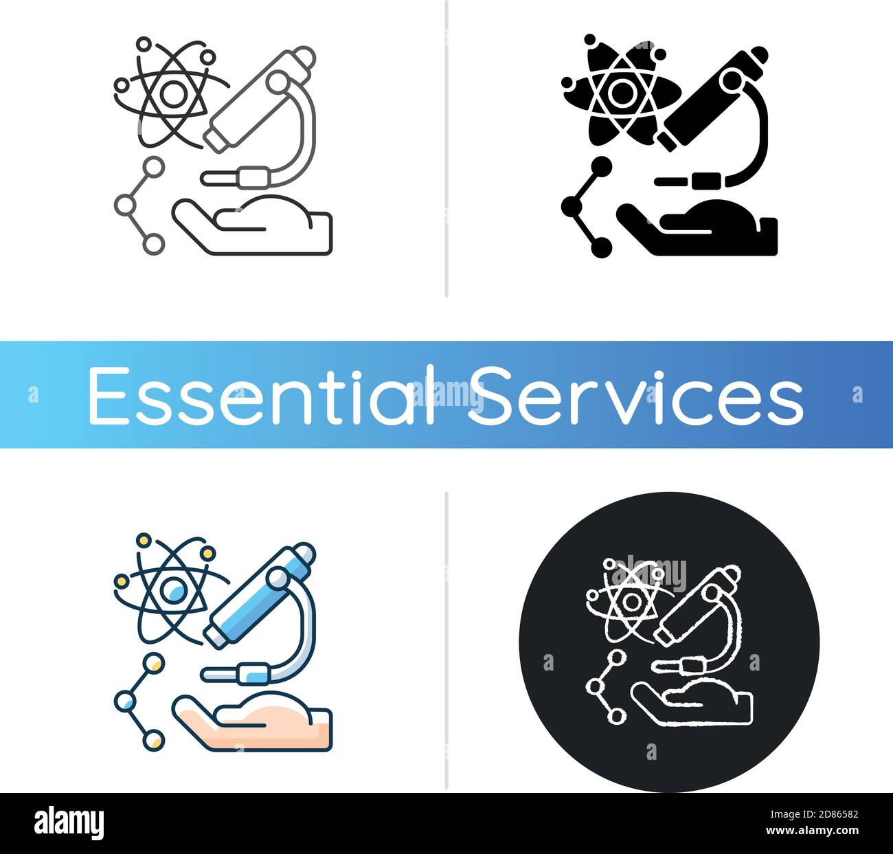 Science and research icon Stock Vector Image & Art - Alamy