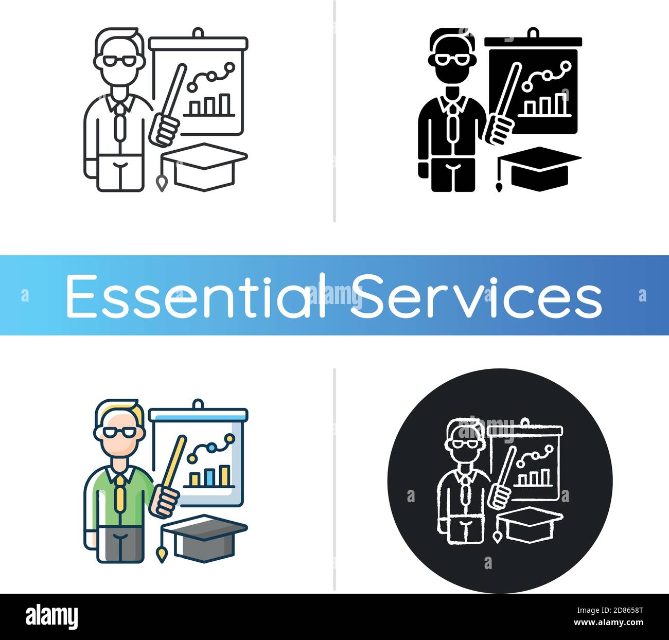 Educators Stock Vector Images - Alamy