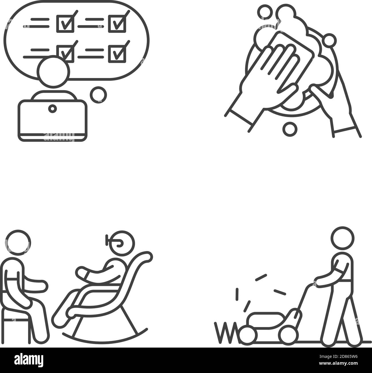 Very odd job Stock Vector Images - Alamy